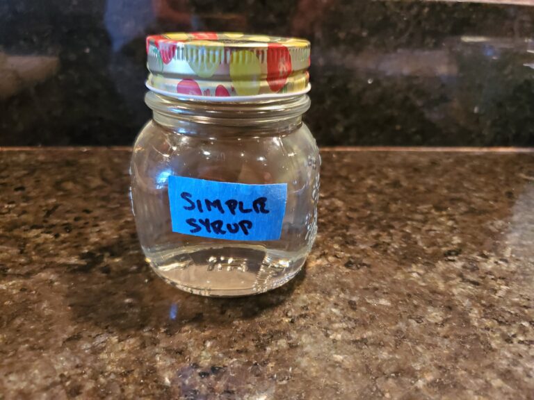 Simple Syrup - The Friday Baking Project