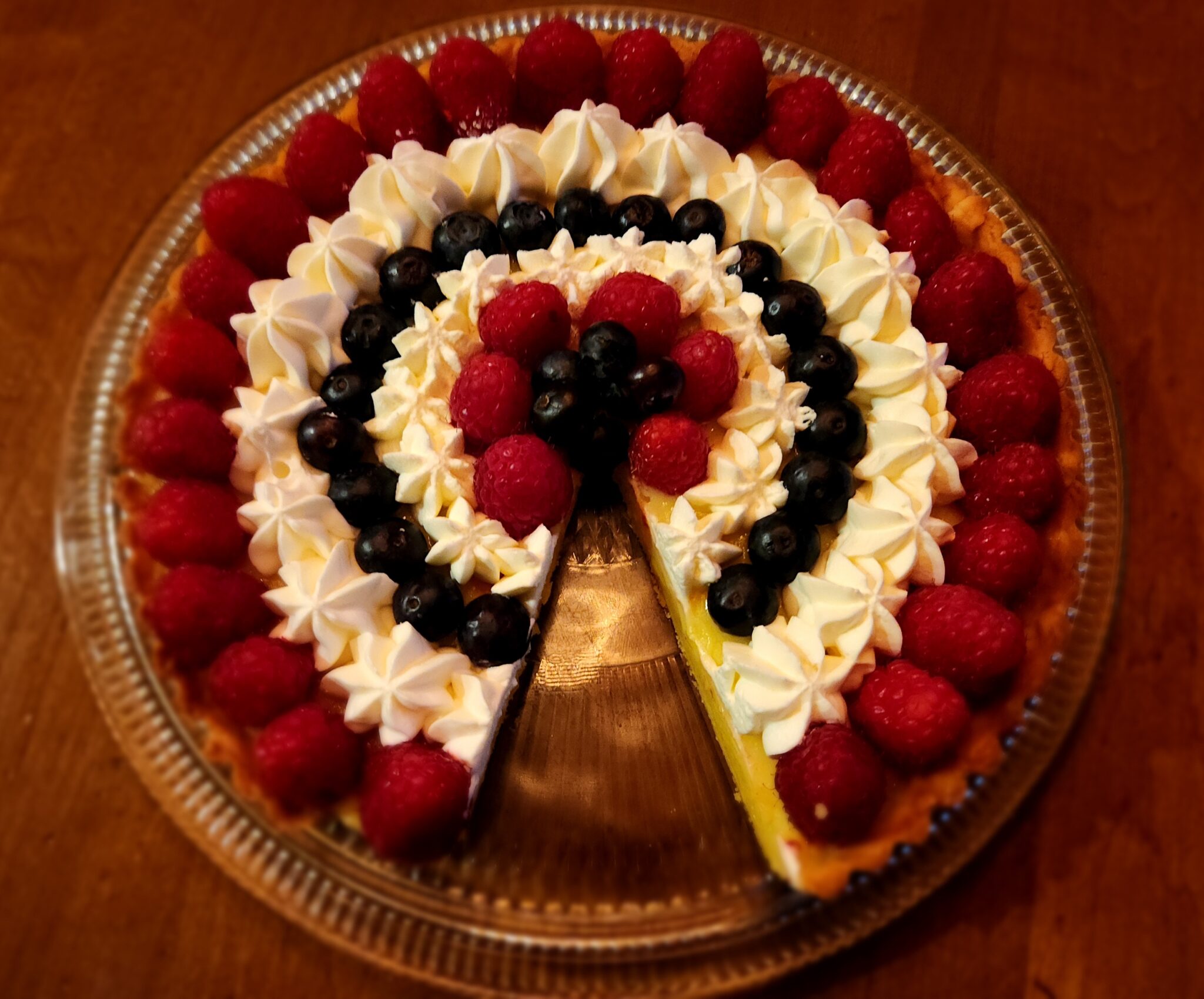 July 4th Lemon Tart - The Friday Baking Project
