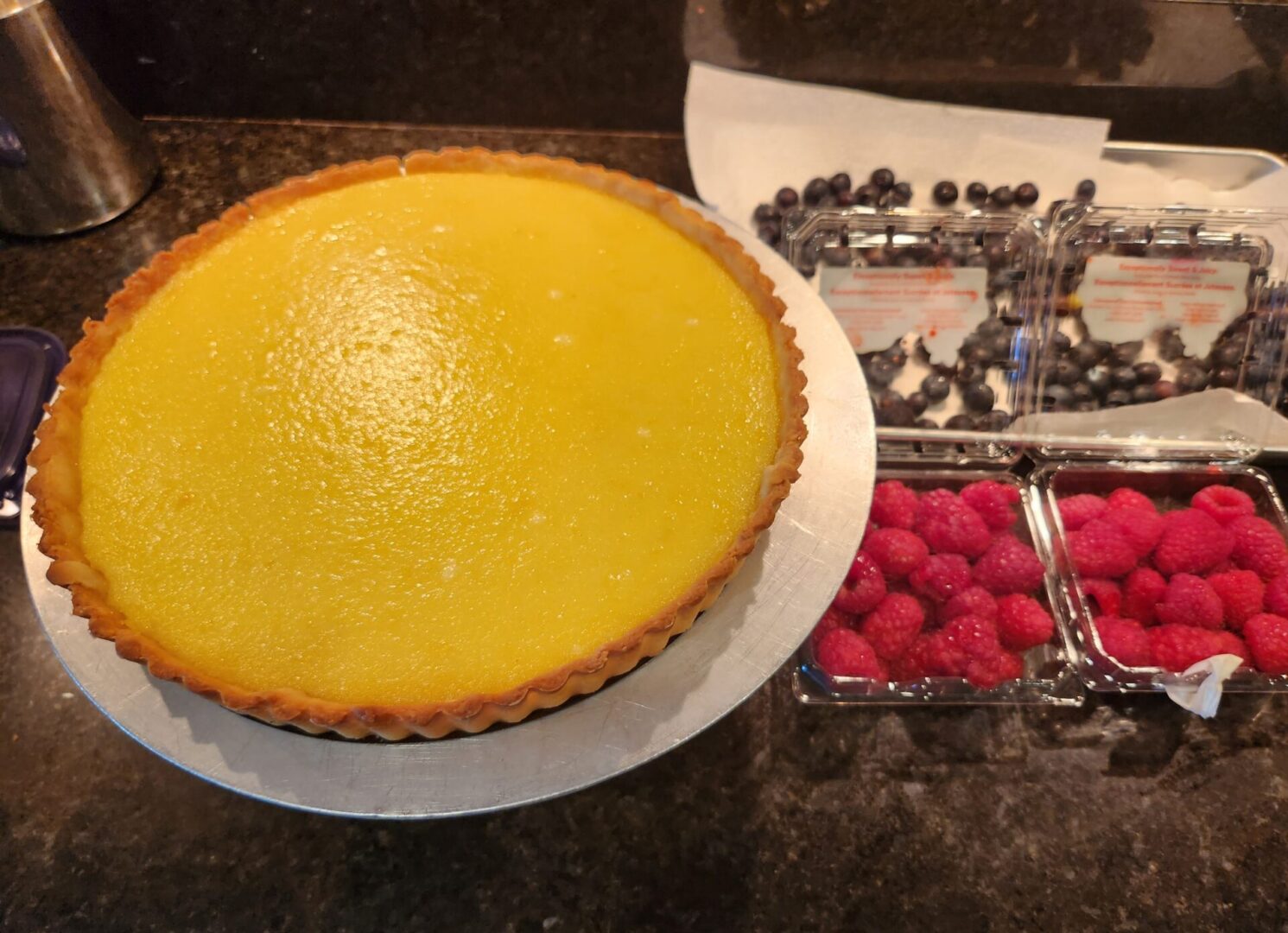 July 4th Lemon Tart - The Friday Baking Project